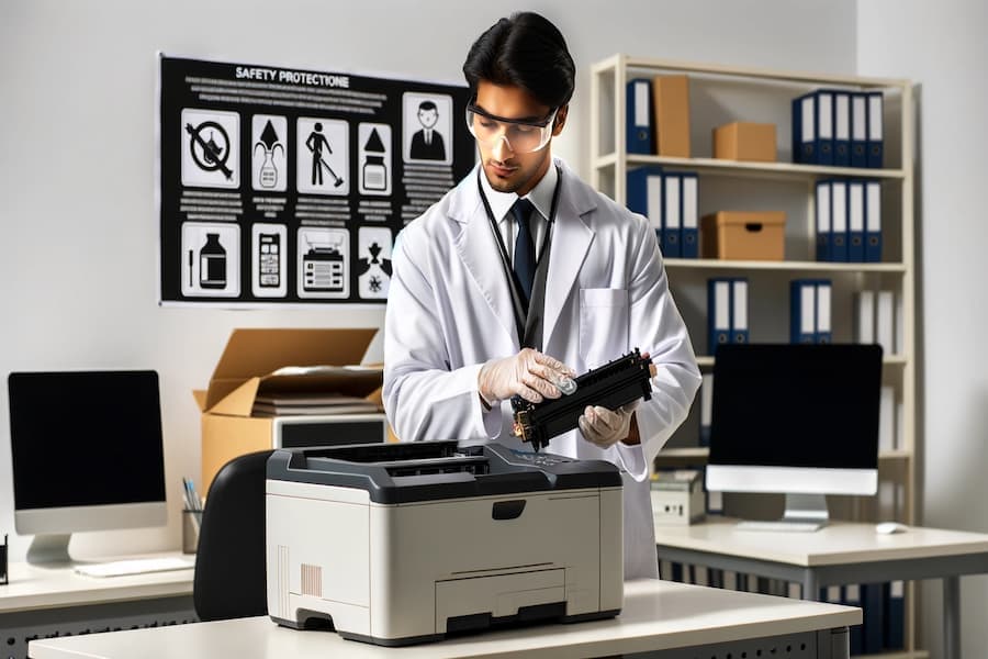 Printer Maintenance 101: How To Empty Toner Waste Container?